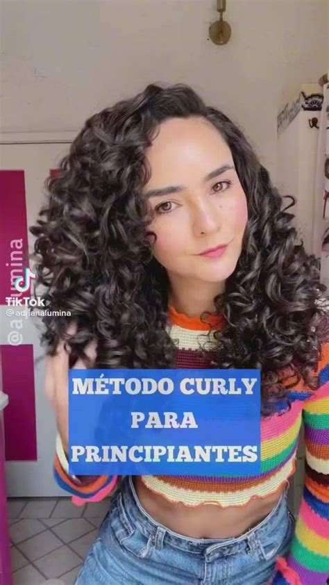Rizos Bien Definidos Video Pelo Rizado Cuidados Consejos Para