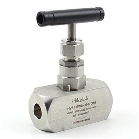 Hikelok 6000 Psi High Pressure Stainless Steel Needle Valve Parker