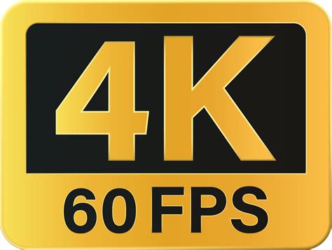 Zeichensymbol für 4k Ultra HD Auflösung 18107390 PNG