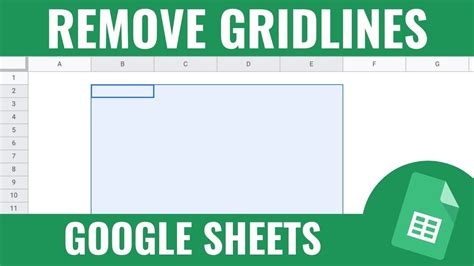 How To Remove Gridlines In Google Sheets YouTube