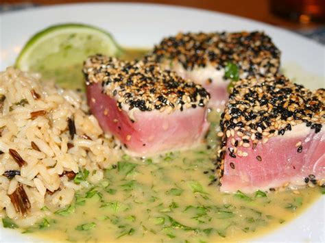 Wasabi Crusted Ahi Tuna Steak Recipe Bryont Blog