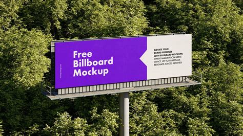 Free City Giant Ad Billboard Mockup Psd Psfiles