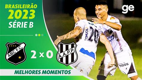 Abc X Ponte Preta Melhores Momentos Rodada Brasileir O
