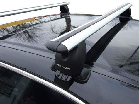 Aluminiowy bagażnik dachowy Skoda Fabia II kombi bez relingów MONT