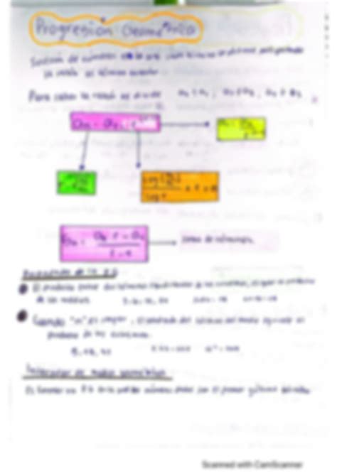 SOLUTION Matem Tica Progresi N Aritm Tica Y Geo Studypool