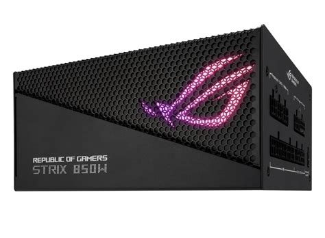 ROG Strix 850W Gold Aura Edition Power Supply Units ROG Global