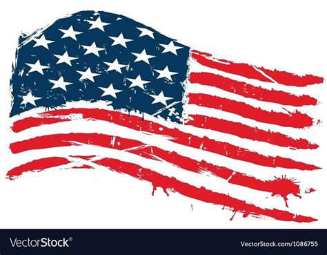 American Flag Vector Ai At Vectorified Collection Of American
