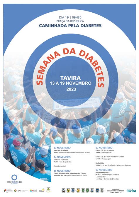 Semana da Diabetes Sessão de Diabetes em Movimento ao Vivo CM Tavira
