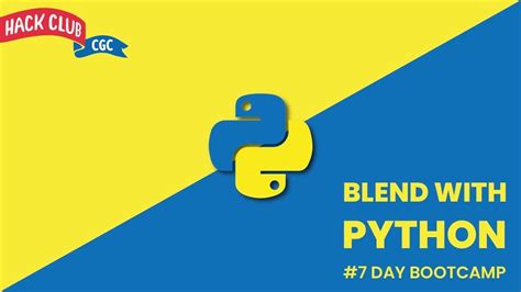 blend with python day 6 youtube