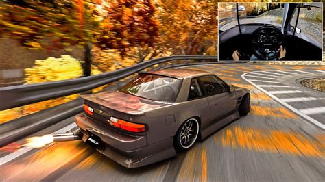 Nissan S13 Touge Drifting L Assetto Corsa CAMMUS C12 Steering Wheel