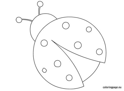 Coloriage Coccinelle Ouvre Ses Ailes Dessin Gratuit Imprimer