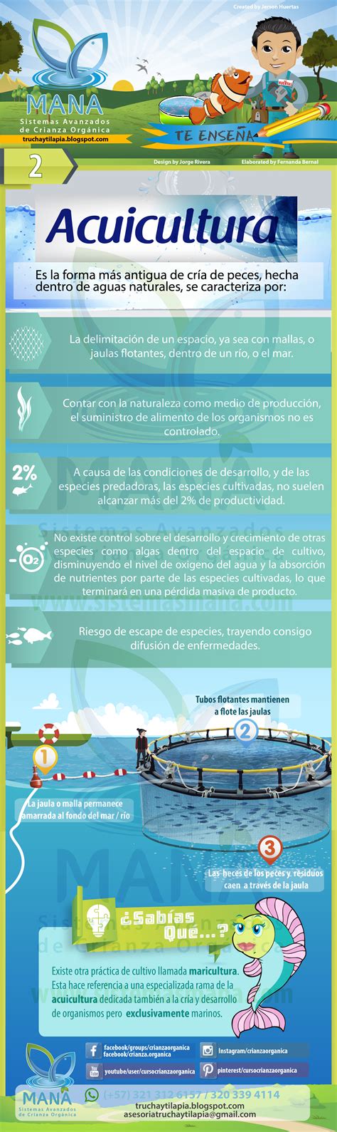 Estas son las características principales de la acuicultura extensiva