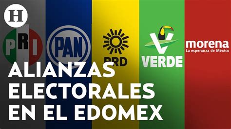 PRI PAN y PRD buscarán gubernatura del Estado de México Morena une