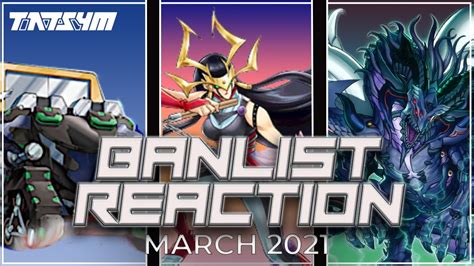 Yu Gi Oh BANLIST REACTION March 15 Banlist YouTube