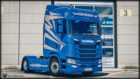 Ets Scania S Limited Edition Years K K Skin Pack X V