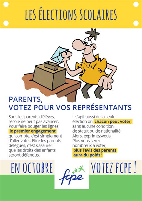 Election des représentants au conseil d administration 2020 2021 fcpe