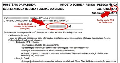 Como Gerar Recibo Irpf Image To U