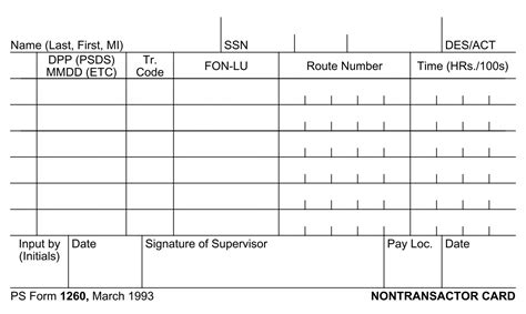 Ps Form Fillable Printable Forms Free Online