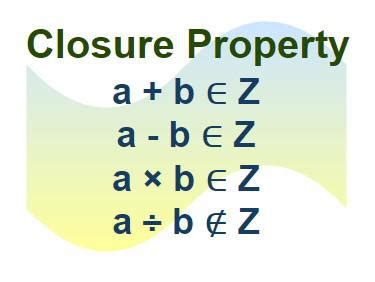 Closure Property Definition Addition Multiplication Formula
