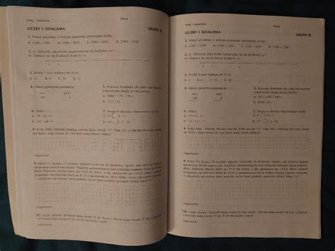 Matematyka Z Plusem Klasa Sprawdziany Testy Gwo Radom Kup Teraz