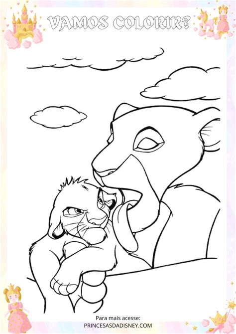 10 Desenhos Da Nala Para Colorir E Imprimir