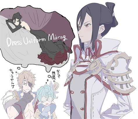 Morag Ladair Zeke Von Genbu Pandoria And Morag Ladair Xenoblade
