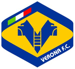 スカラ家の紋章に描かれたマスティフのエンブレムエラスヴェローナFCセリエA football emblem