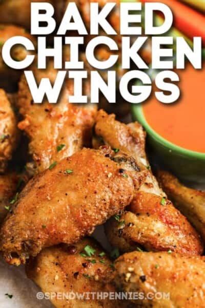 Actually Crispy Baked Chicken Wings Spend With Pennies