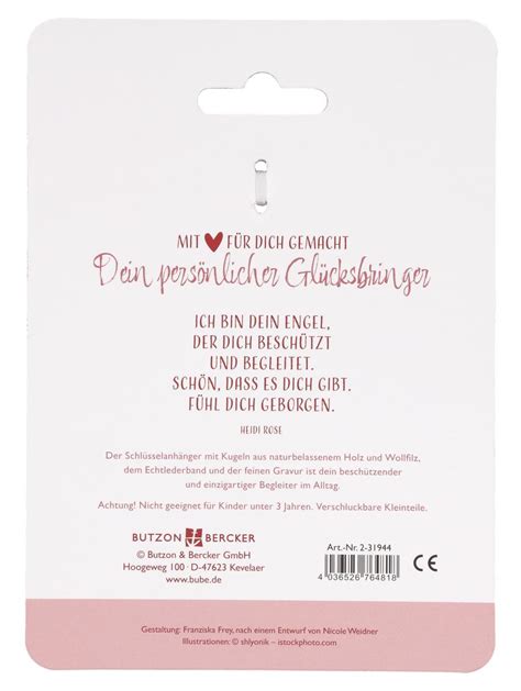 Schl Sselanh Nger M Ge Ein Engel Dich Begleiten