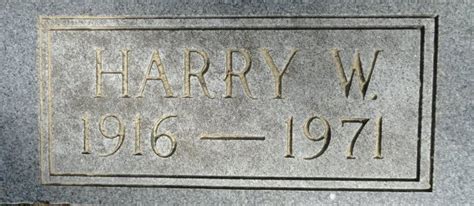 Harry W Wamsley 1916 1971 Find A Grave Memorial