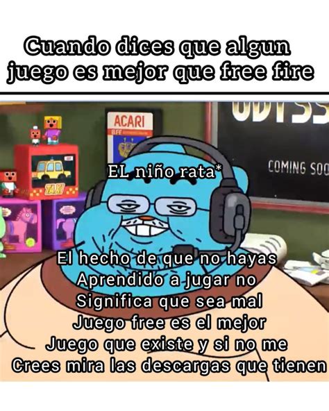 Dices Que X Juego Es Mejor Que Free Meme Subido Por J SANTAYY
