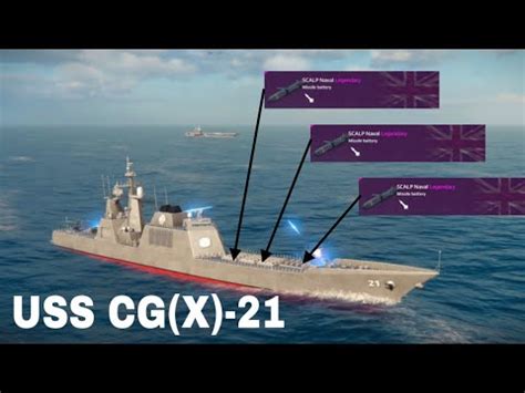 Uss Cg X Use Cannon Sahi Block Ii Missile Scalp Naval