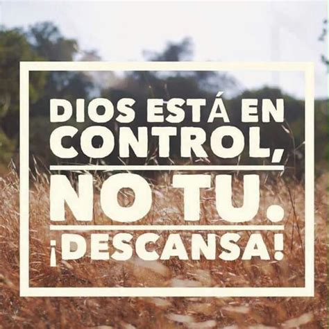 Dios Esta En Control