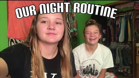 Our Night Routine YouTube