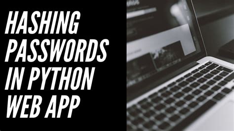 hashing passwords in python creating our game review webapp python flask tutorial part 7