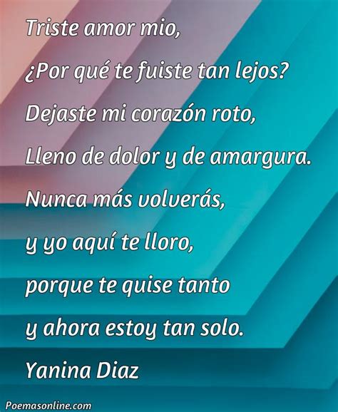 Cinco Poemas Tristes De Amor Para Llorar Poemas Online