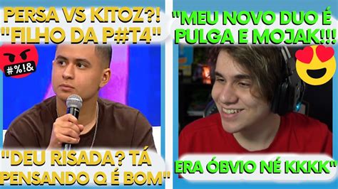 FELIPERSA FOI AMASSADO PELO KITOZ E ACABOU FARPANDO O DUO VOLTOU