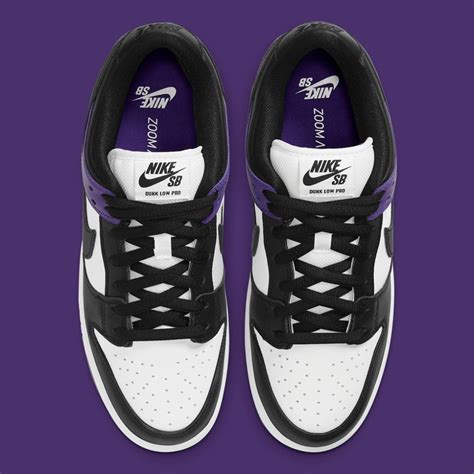 Nike SB Dunk Low Pro Court Purple BQ6817 500 Sneaker Style