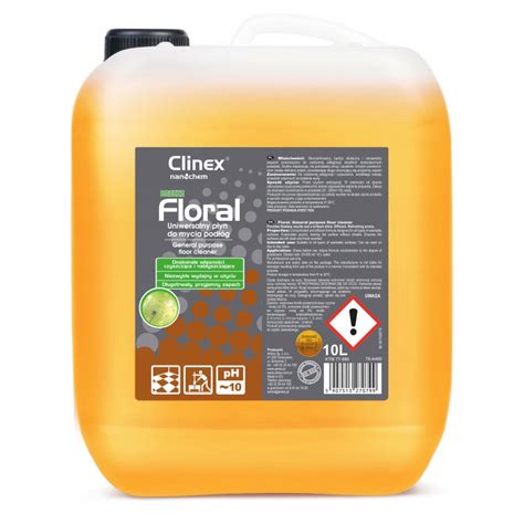 Clinex FloralBreeze Uniwersalny płyn do podłóg 10L 77 886 Cena