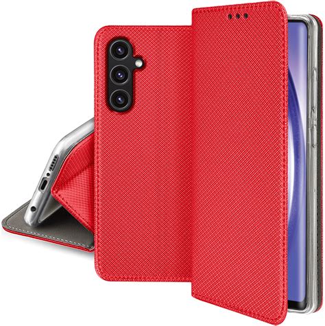 Etui Zamykane Do Samsung Galaxy A G Czerwone Szk O