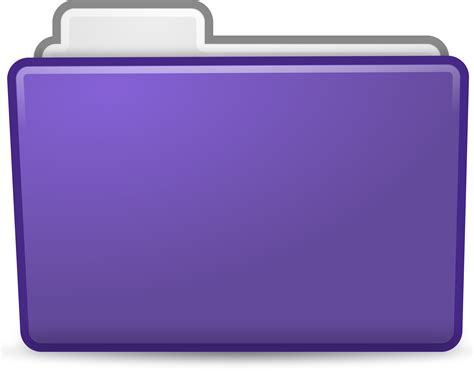 Purple Windows Folders Folder Icon Transparent Background Png Clipart