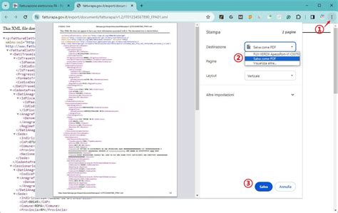 Metodo Per Convertire Da XML A PDF