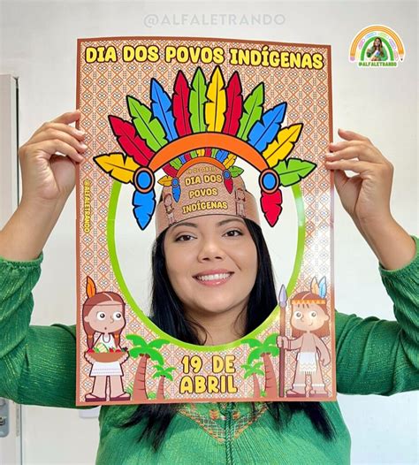 Kit dia dos povos indígenas Lojinha Alfaletrando Andressa Marchioti
