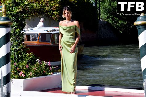 Ludovica Pagani Displays Her Sexy Boobs Legs At The Th Venice