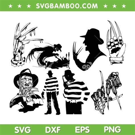 Freddy Krueger Svg Bundle