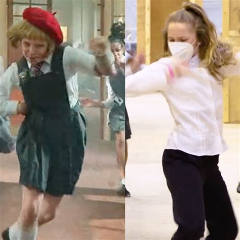 Red Beret Girl Aka Meesha Garbett Even Ate That Killer Choreography