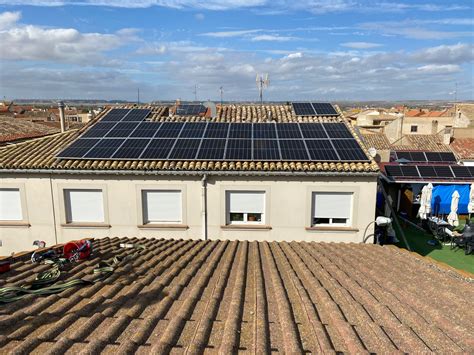 Instalación de paneles solares Murchante Restaurante García Navarra