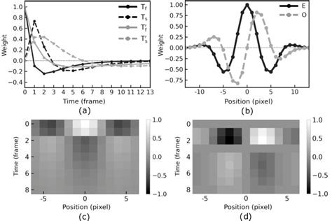 a temporal characteristics of the temporal filter b horizontal line download scientific