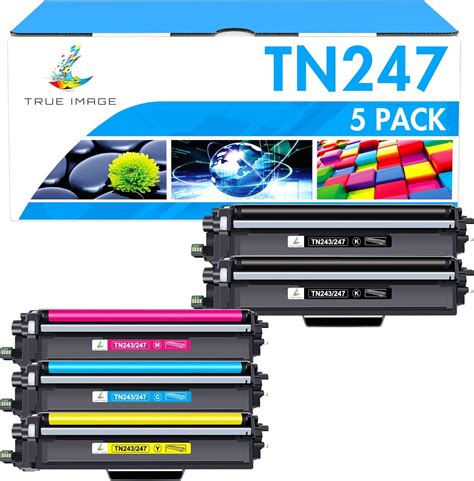 TRUE IMAGE TN 243CMYK Toner Value Pack Compatible For Brother TN243CMYK