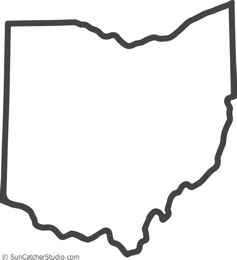 Ohio Outline Png
